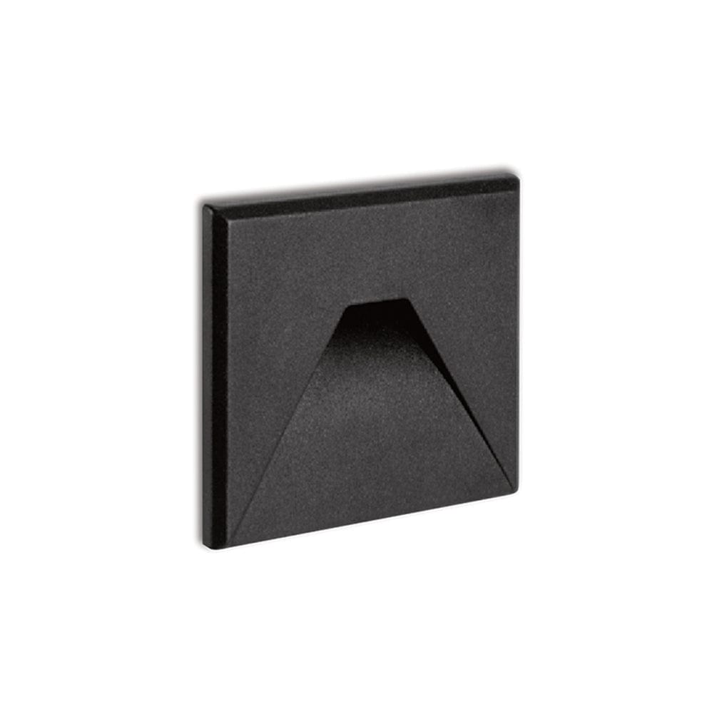 Orion Aluminium LED Square Footlight Black | White | elevenpast