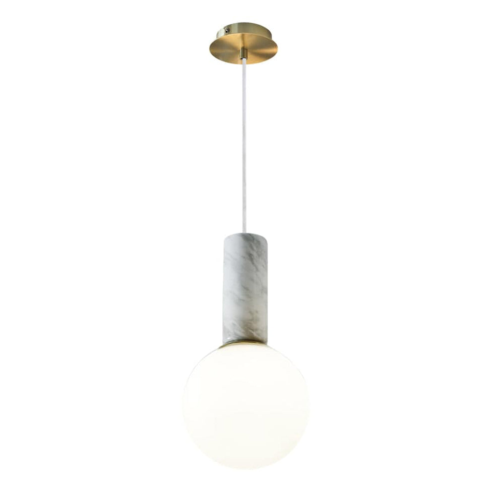 Marble Pendant Light Black | White | elevenpast