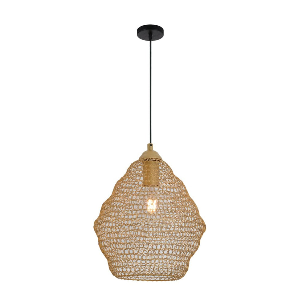 Phantom Wire Mesh Pendant Light Black or Gold | 2 Sizes– elevenpast