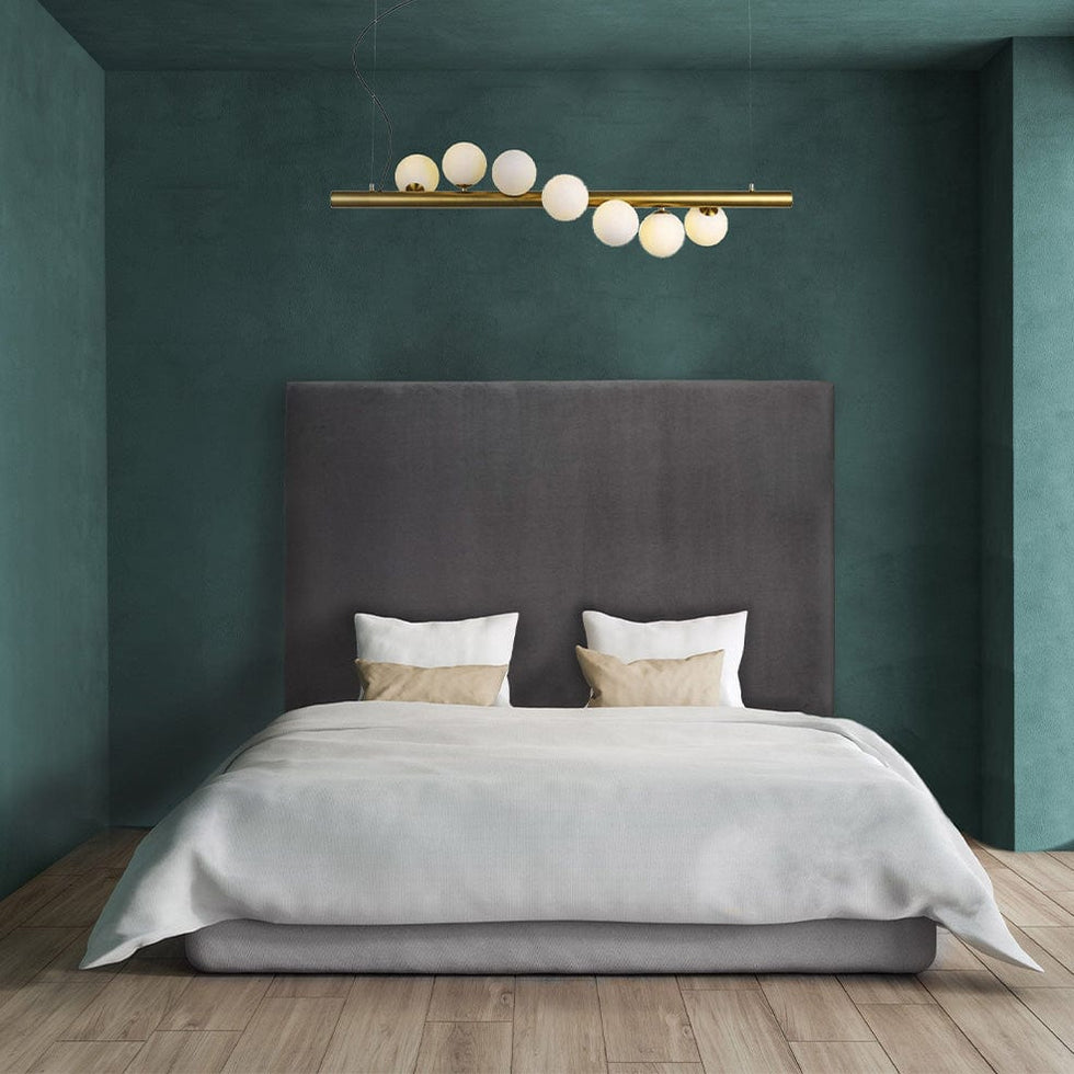 Manoanoa Velvet Headboard Queen Size | elevenpast