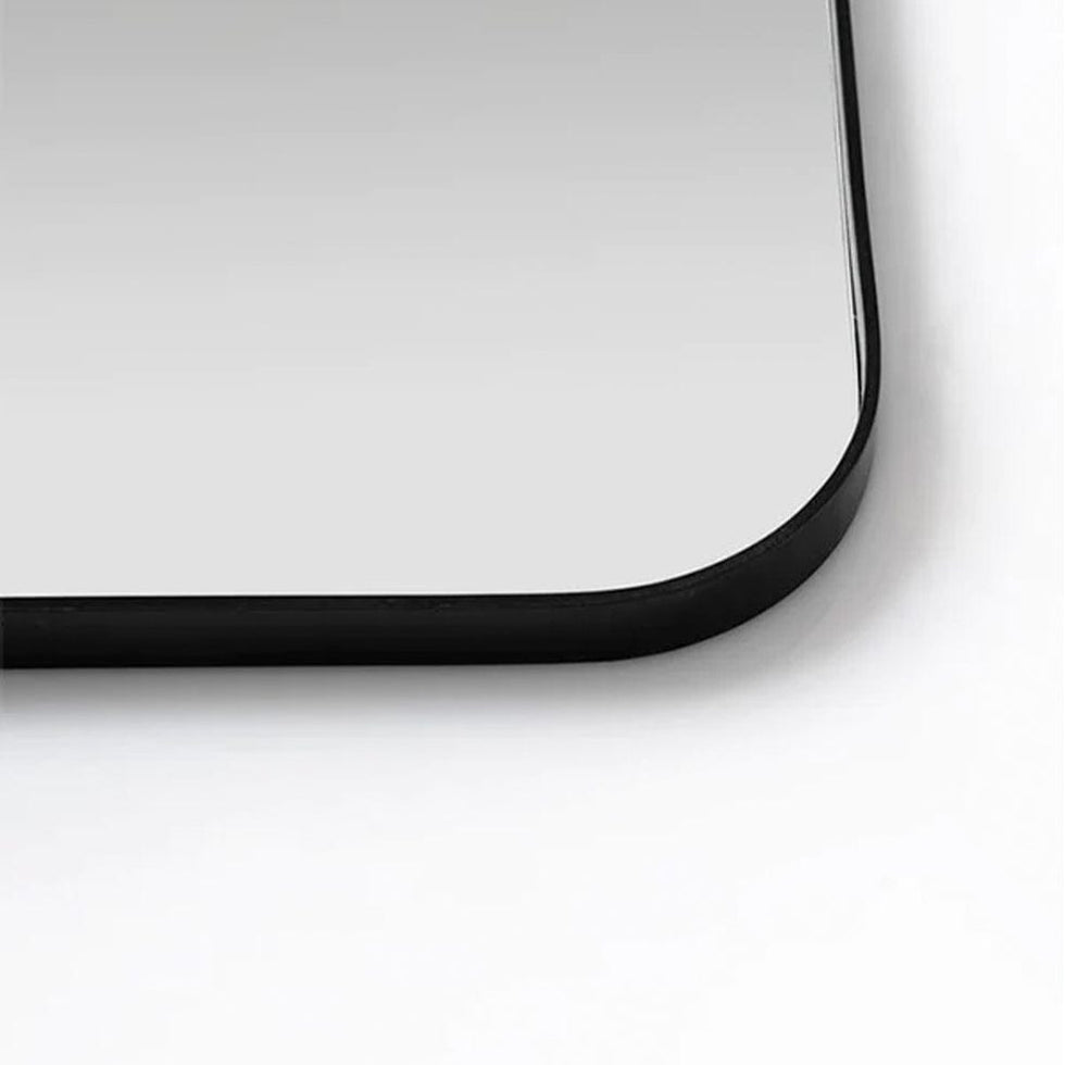 Deep Frame Rounded Rectangle Mirror White | Black | elevenpast