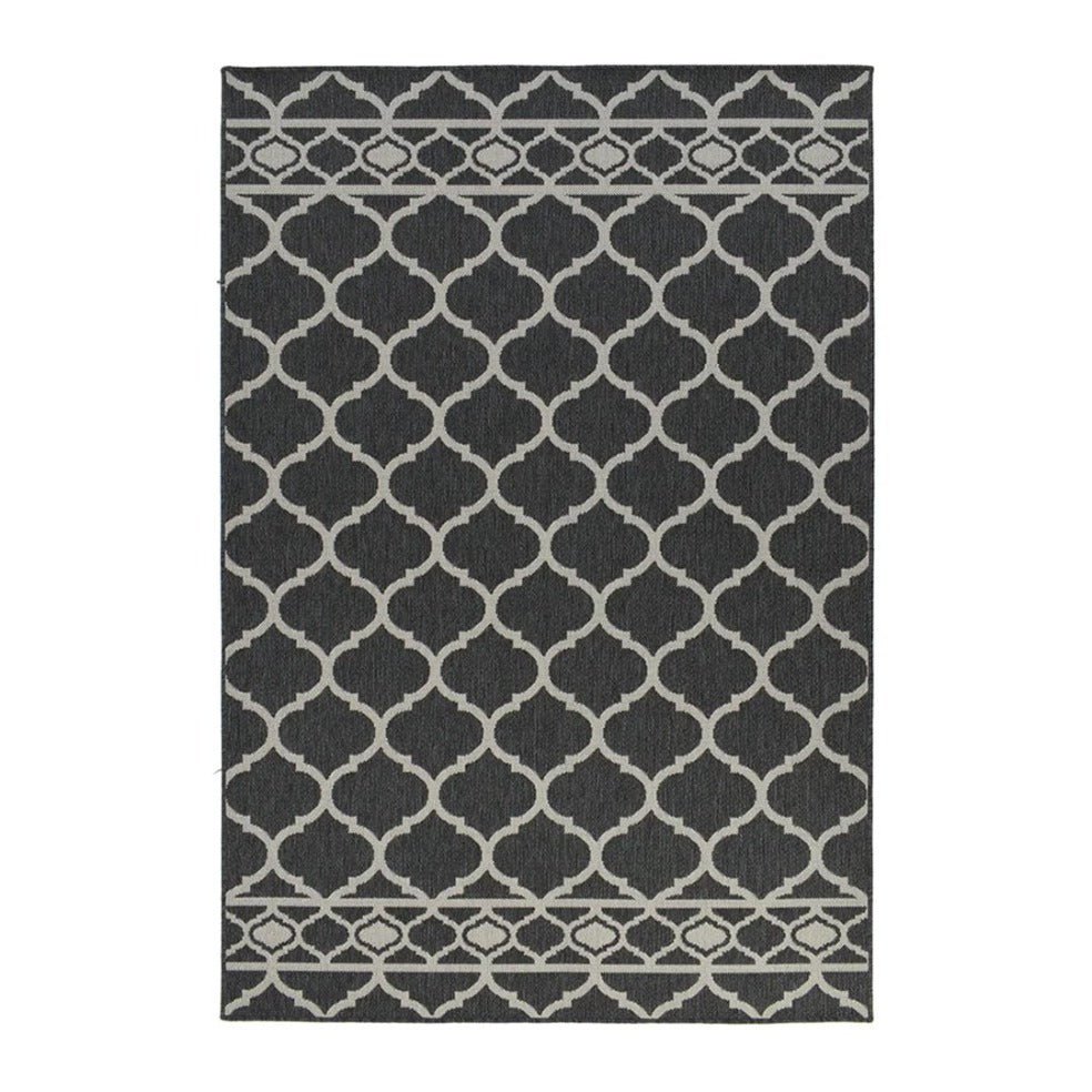 Lattice Grey Rug | elevenpast