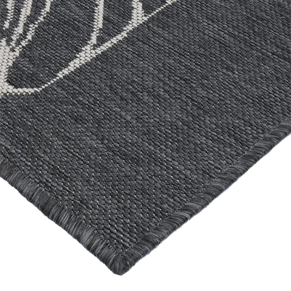 Mendel Grey Rug | elevenpast