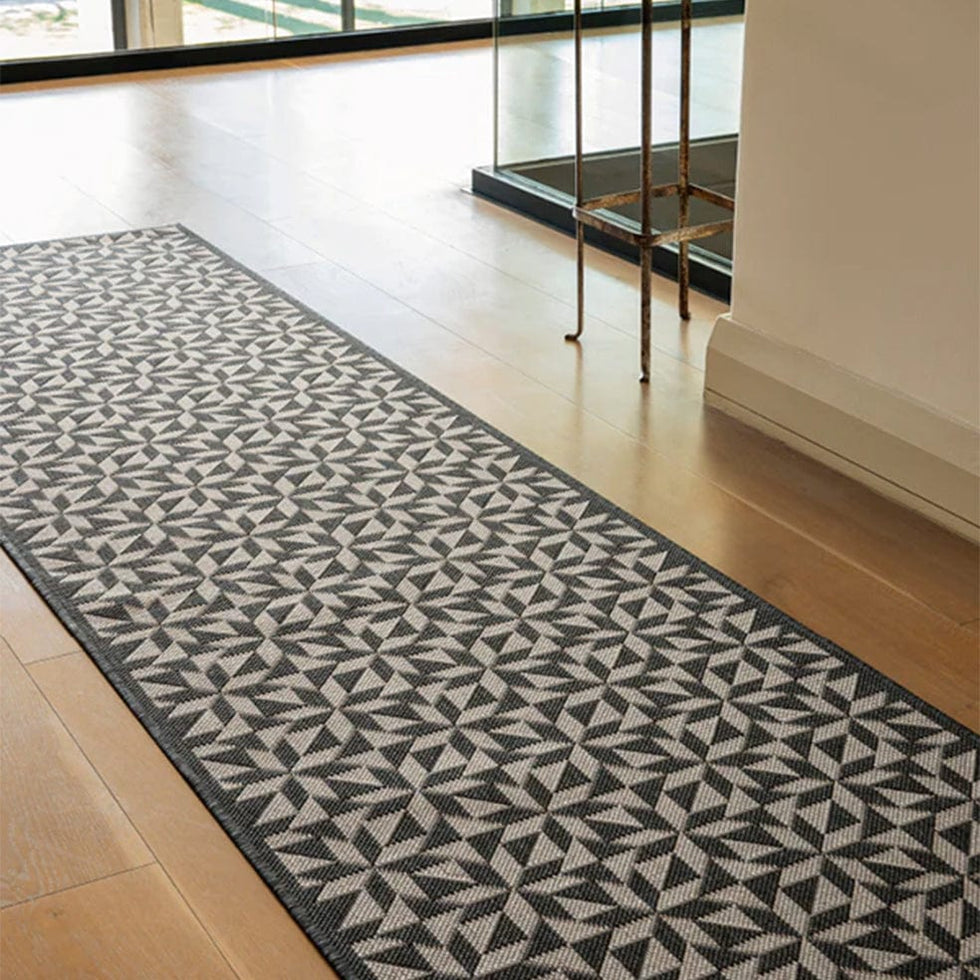 Mosaic Grey Rug | elevenpast