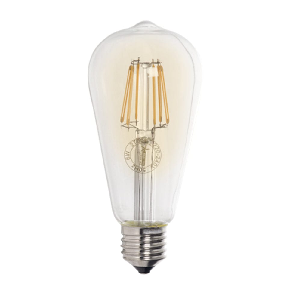 Warm White Dimmable LED Bulb Teardrop | elevenpast