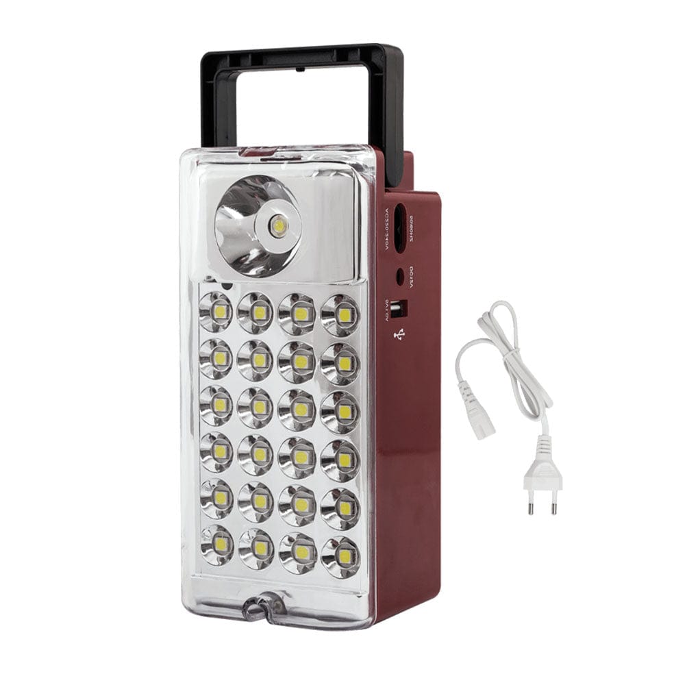 Rechargeable Emergency LED Light with Handle | elevenpast