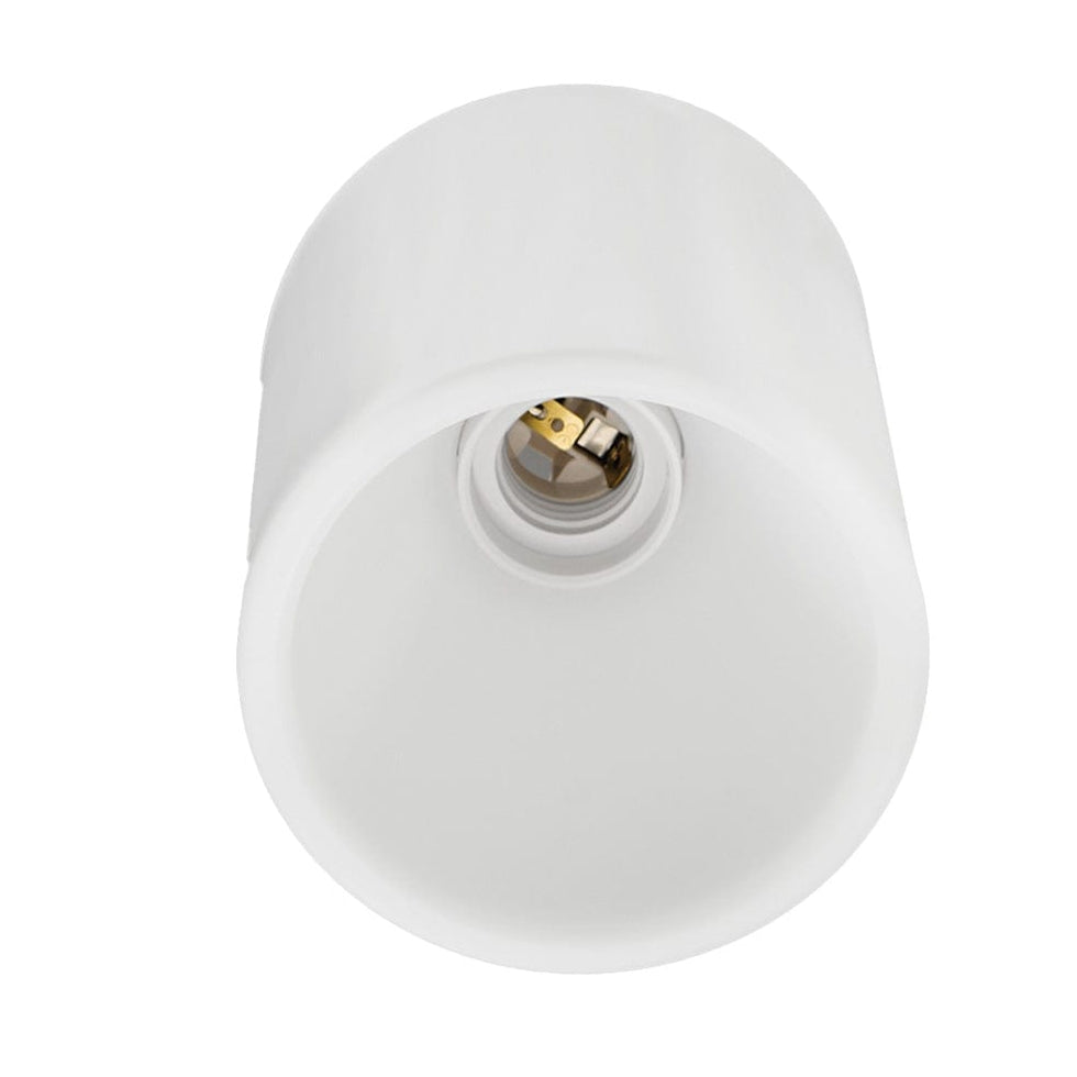 Plastic Ceiling Socket White | elevenpast