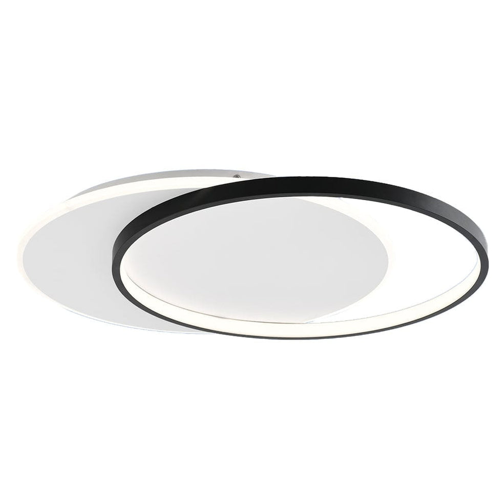 Matched LED Round Ceiling Fitting - Black & White | elevenpast