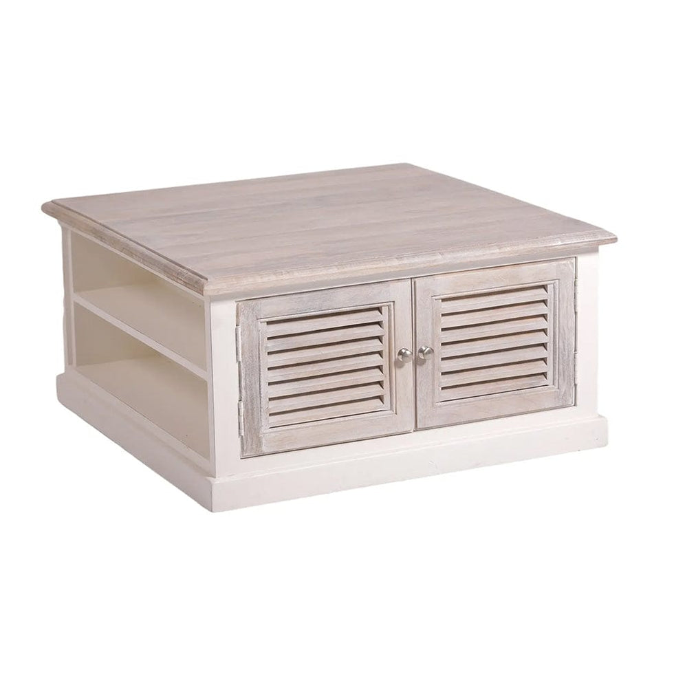 Shutter Drawer Wooden Coffee Table | elevenpast