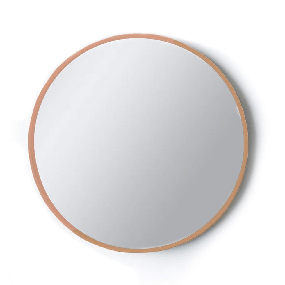 Deep Frame Round Mirror Black | White | Gold | Bronze– elevenpast