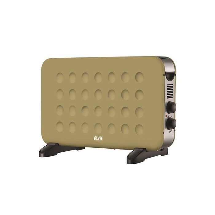 ALVA Electric Convection Heater Black | Metallic Sand | Grey | elevenpast