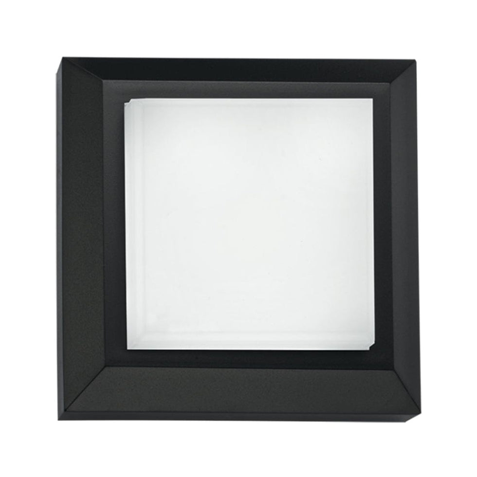 Luma Step Square LED Footlight in Black | White | elevenpast