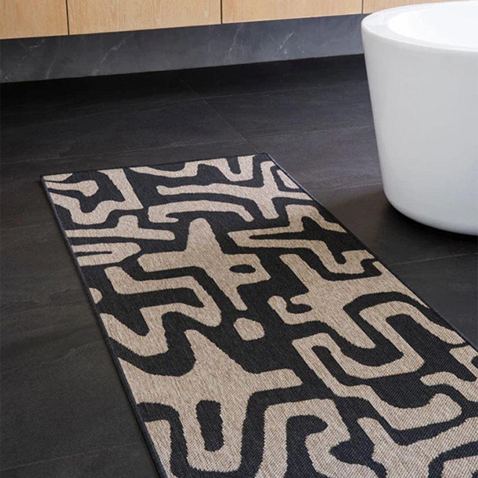 Kuba Bronze Rug | elevenpast