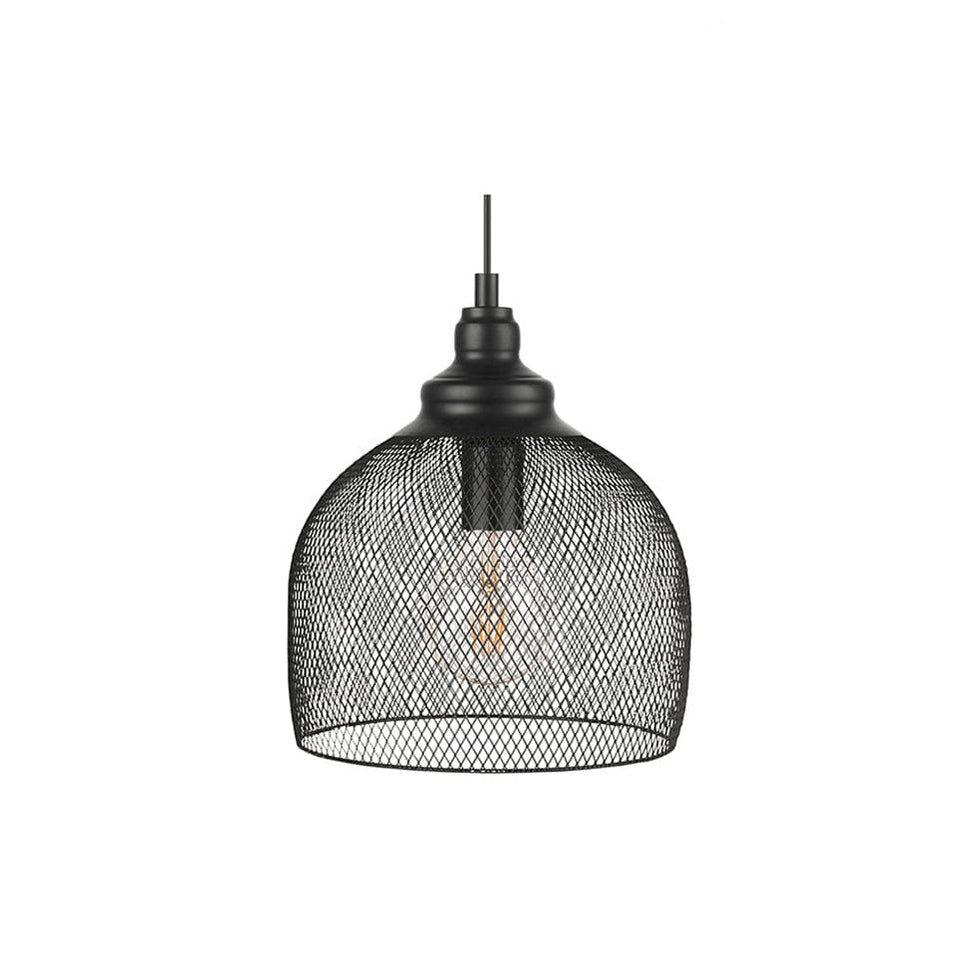 Straiton Wire Mesh Pendant Light Copper | Black | elevenpast