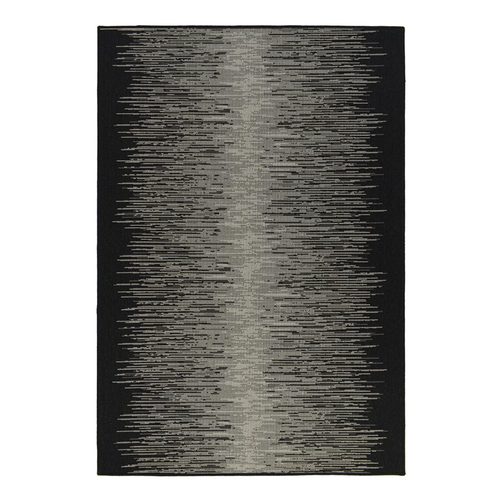Pulse Black Rug | elevenpast