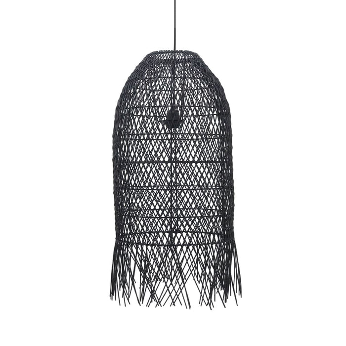 Okavango Rattan Pendant Light Natural or Black | elevenpast