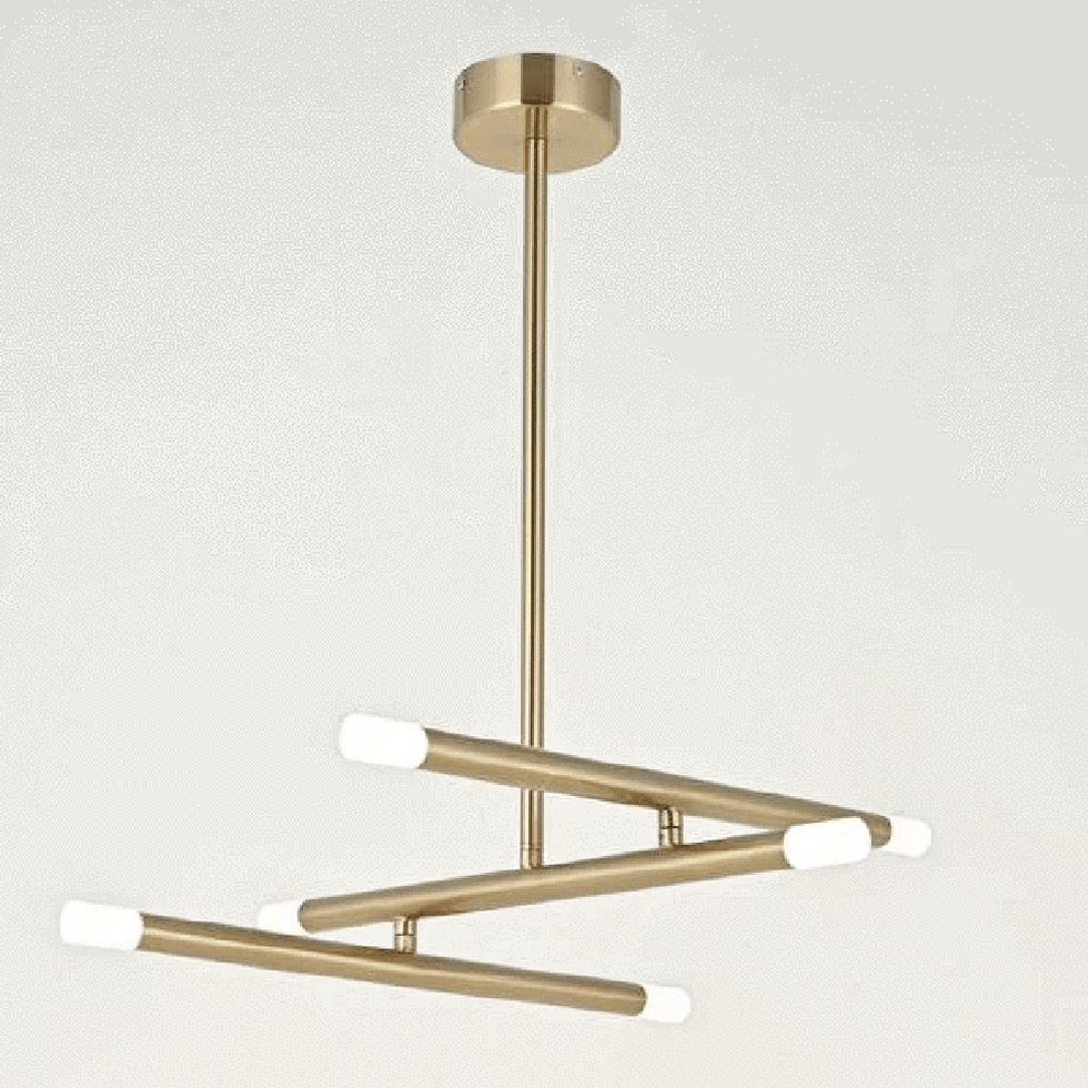 Levi LED Chandelier Light Gold | elevenpast