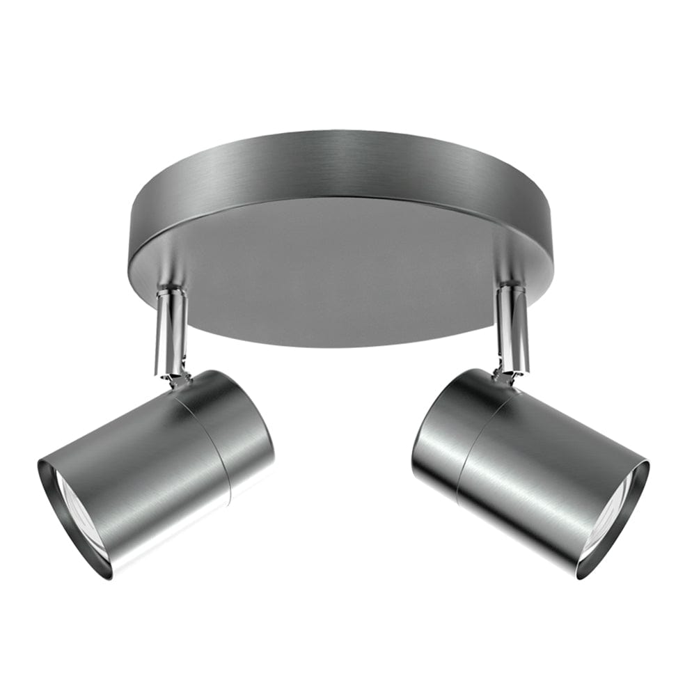 Halsey Ceiling Spot Light - Sets of 1, 2 or 3 | Satin Chrome | elevenpast