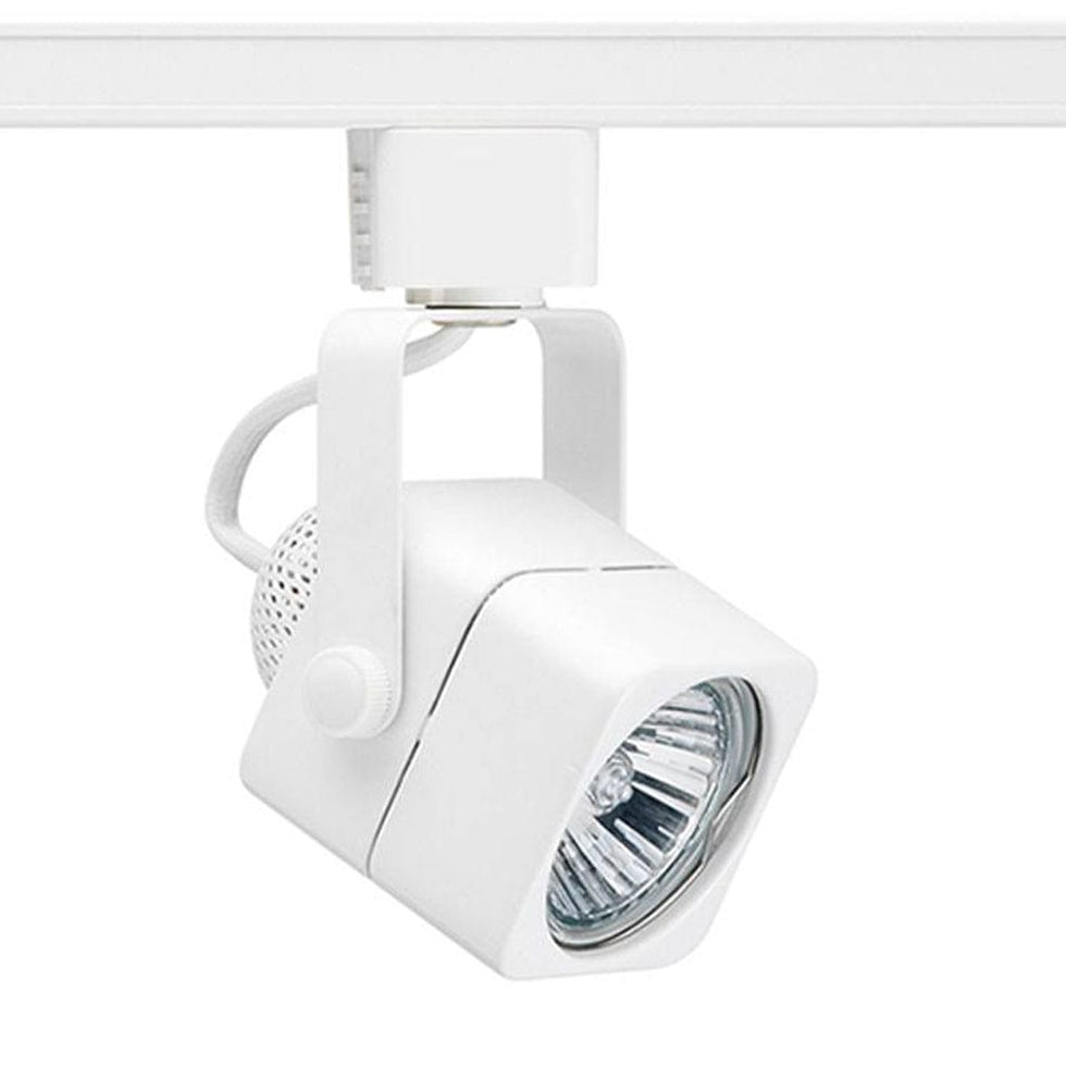 Square Spot Light 3 Wire Track Black | White | elevenpast