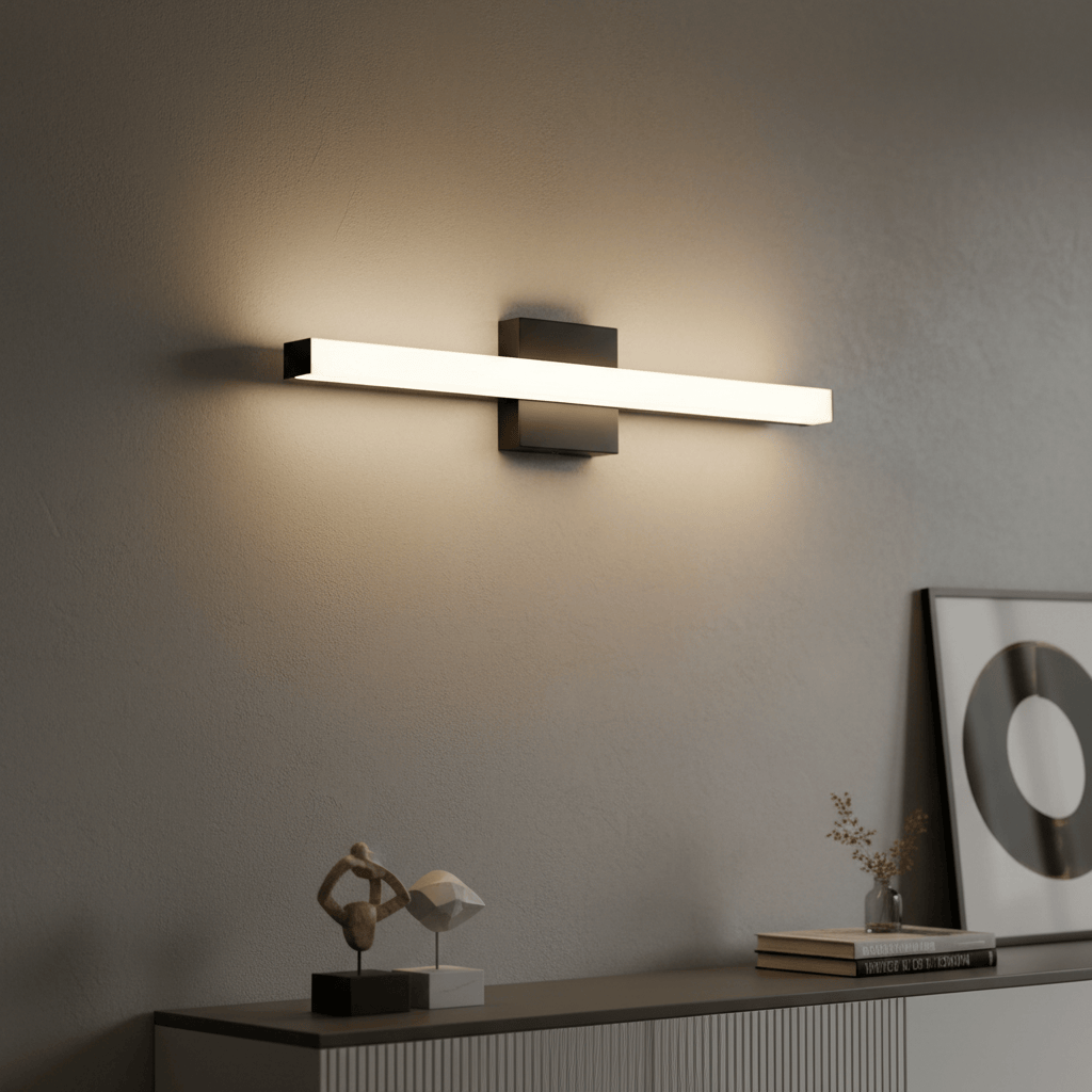 Rift LED Wall Bar - Black– elevenpast