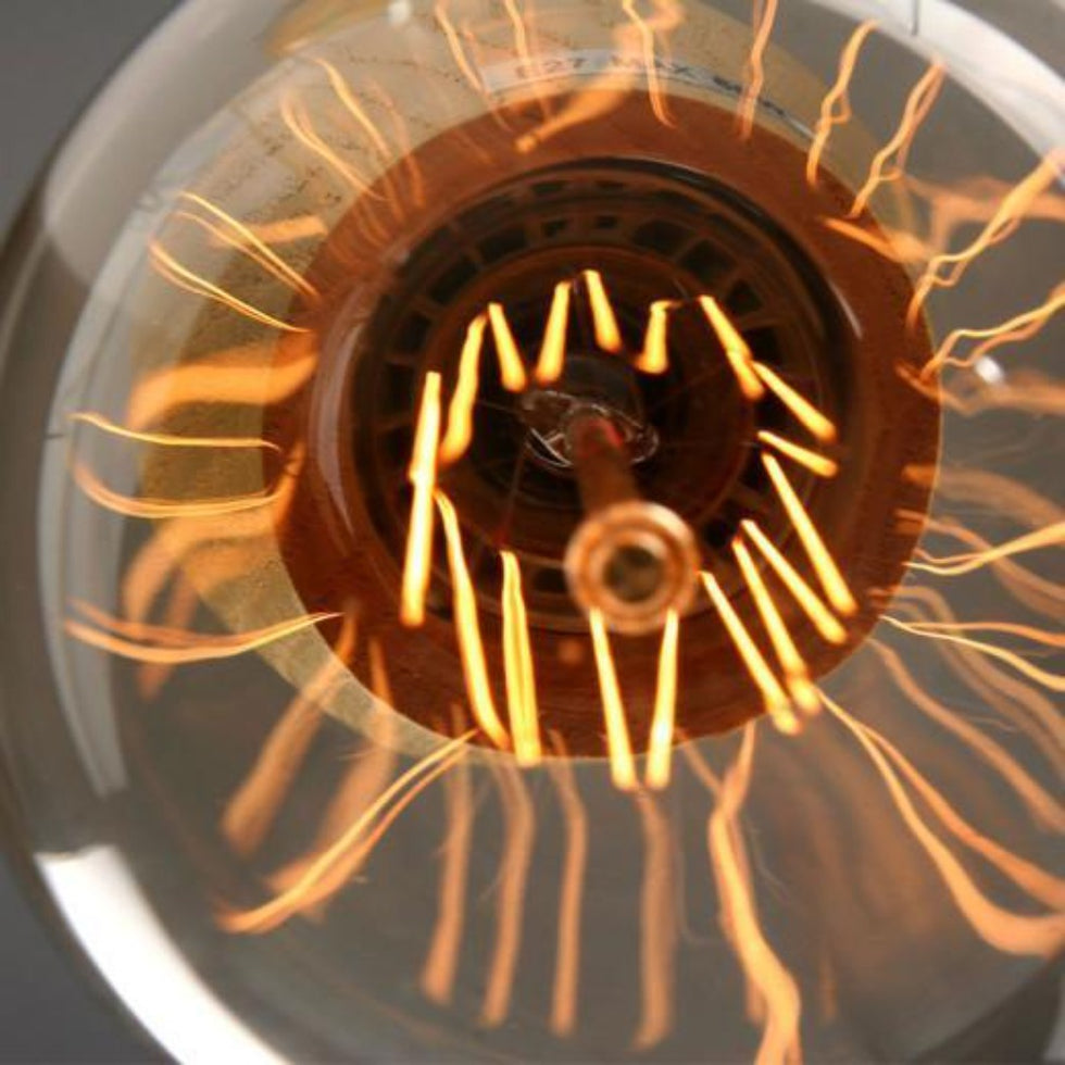 Carbon Filament Globe - Cork Screw | elevenpast